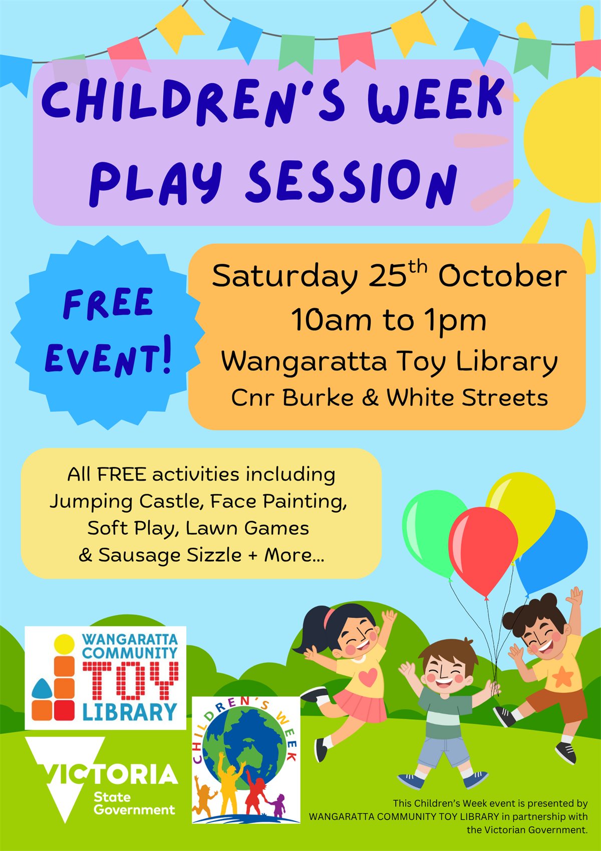 Children's Week Rural City of Wangaratta