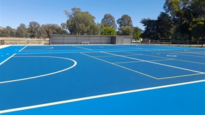 Whorouly Netball Courts Rural City of Wangaratta