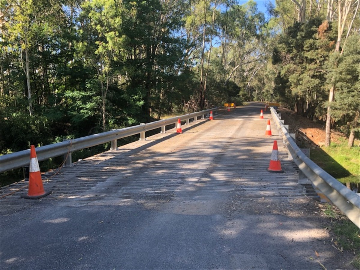 Redcamp Bridge Replacement - Boggy Creek Myrrhee Rural City of Wangaratta